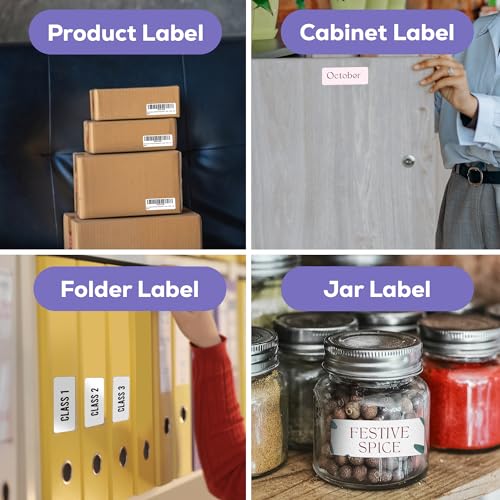 HapiChrom - Address Labels - 1x2-5/8 inch, 1500 Labels, 50 Sheets, 30 Labels per Sheet - Laser & Inkjet Printer Labels - Shipping Labels - Labels for Printer - Mailing Labels - Printable Labels