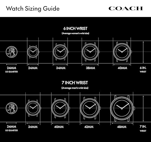 Coach Tatum Women's Watch | A Fusion of Sporty Sophistication | Designed for Every Occasion (Model 14504158)