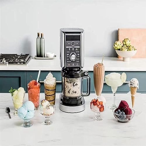 EVANEM 2/4/6PCS Creami Pints, for Ninja Pints with Lids,16 OZ Ice Cream Pints Reusable,Leaf-Proof for NC301 NC300 NC299AM Series Ice Cream Maker,Gray-2PCS