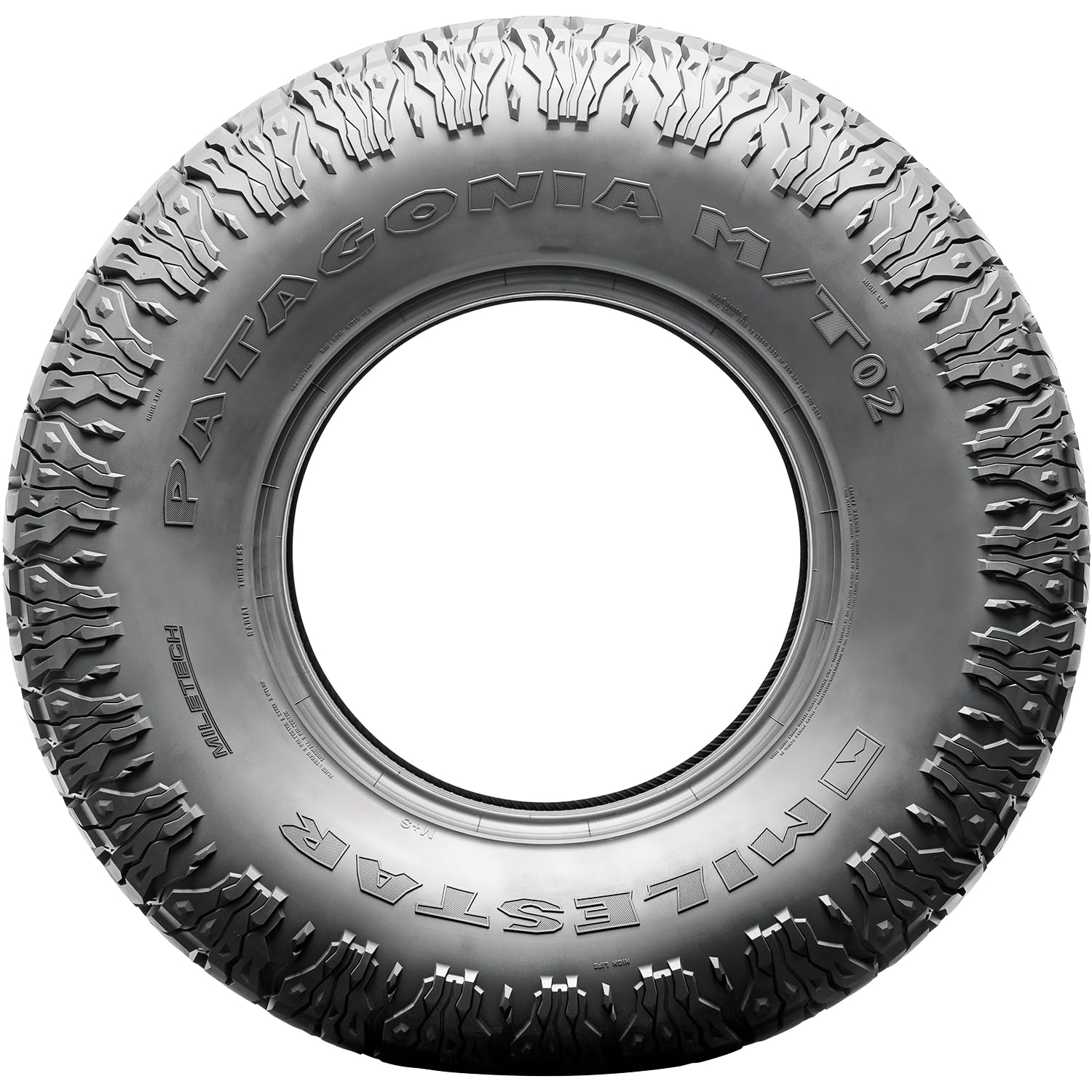 Milestar Patagonia M/T-02 Mud Terrain LT285/75R16 126/123Q E Light Truck Tire