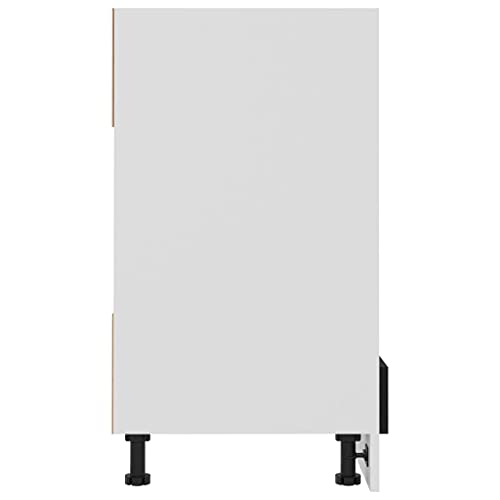 MataldeOven Cabinet Black 23.6"x18.1"x32.1" Engineered Wood-19189