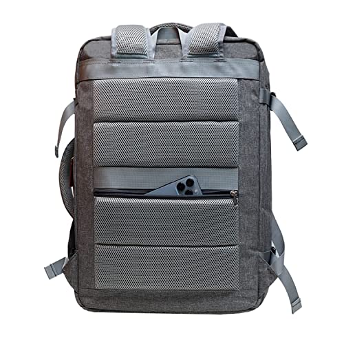 Carry on Backpack, Travel Backpack for Men Women Airline Approved, 50L Extra Large Backpack with 3 Packing Cubes, Expandable Water Resistant Business Luggage Suitcase Overnight Weekender Daypack Bag