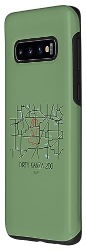 Galaxy S10 Dirty Kanza 200 Flint Hills, Emporia Map Case