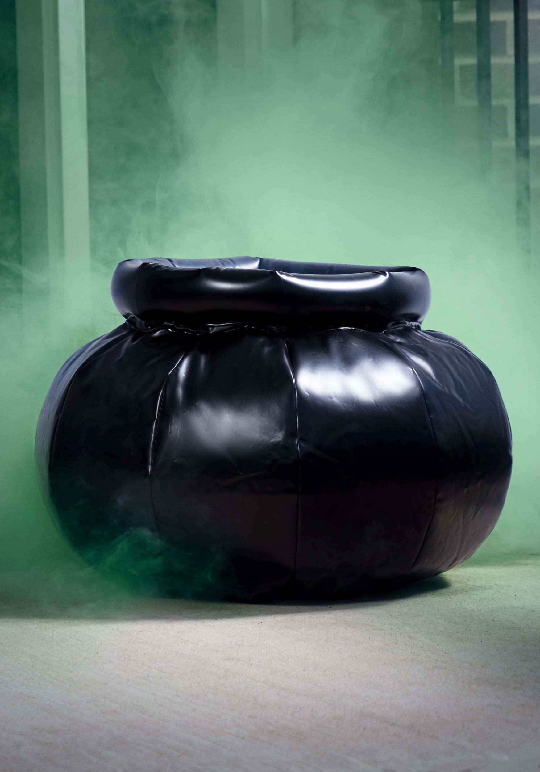 FUN Costumes 2FT Inflatable Witch Cauldron Outdoor & Indoor Decoration, Blow-Up Vinyl Candy Holder Display Decor Standard