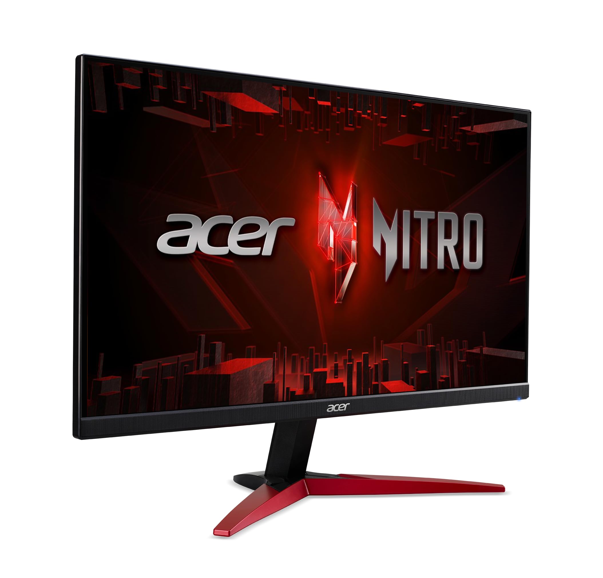 Acer Nitro 27" Full HD 1920 x 1080 PC Gaming IPS Monitor | AMD FreeSync Premium | 180Hz Refresh | Up to 0.5ms | HDR10 Support | 99% sRGB | 1 x Display Port 1.2 & 2 x HDMI 2.0 | KG271 M3biip,Black