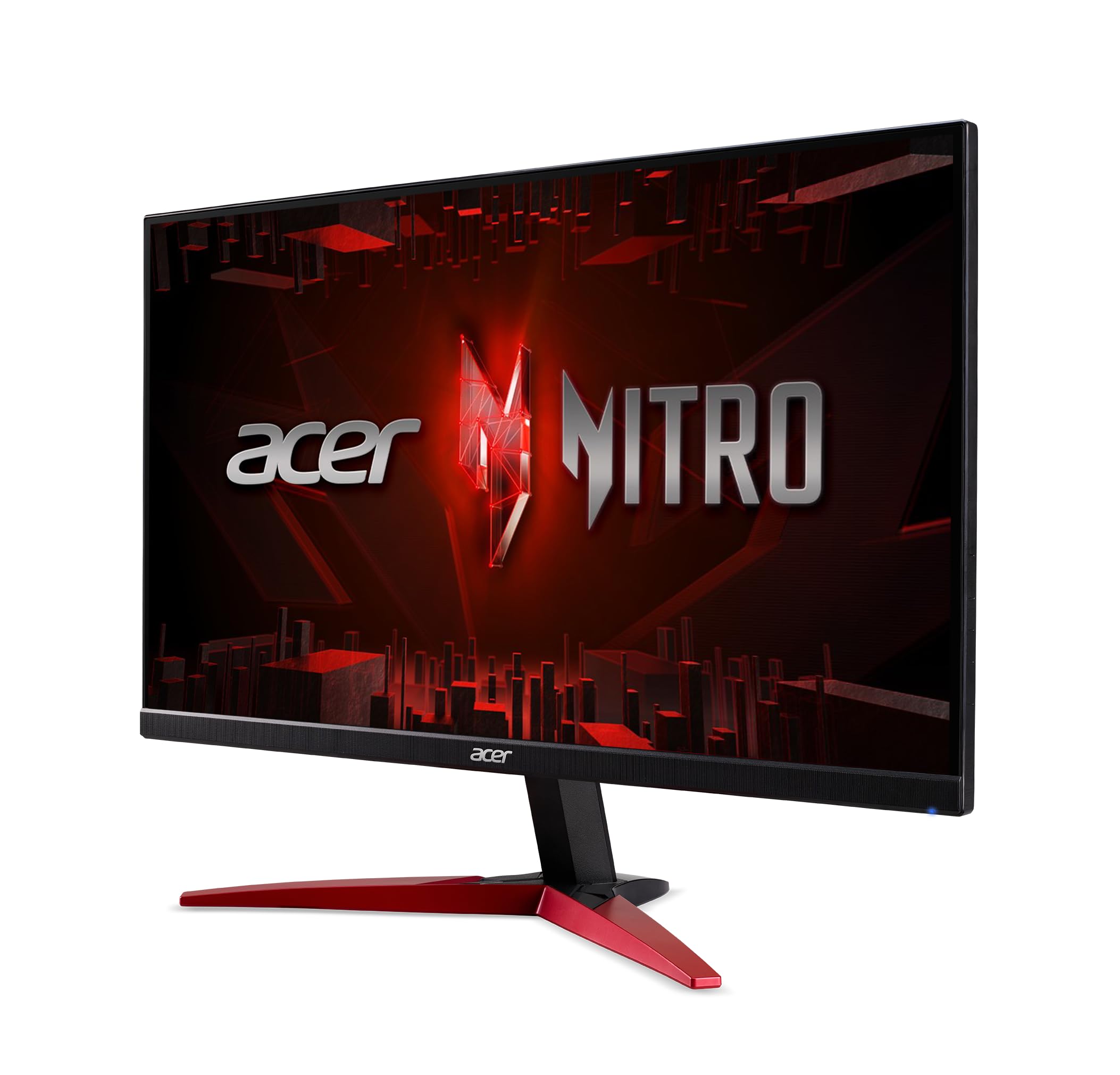 Acer Nitro 27" Full HD 1920 x 1080 PC Gaming IPS Monitor | AMD FreeSync Premium | 180Hz Refresh | Up to 0.5ms | HDR10 Support | 99% sRGB | 1 x Display Port 1.2 & 2 x HDMI 2.0 | KG271 M3biip,Black