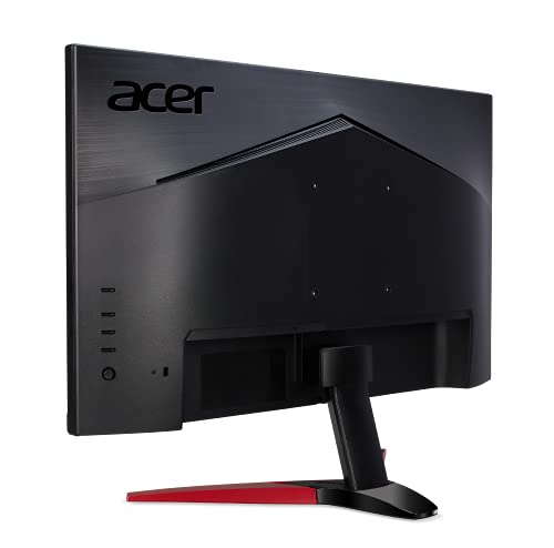 Acer Nitro 27" Full HD 1920 x 1080 PC Gaming IPS Monitor | AMD FreeSync Premium | 180Hz Refresh | Up to 0.5ms | HDR10 Support | 99% sRGB | 1 x Display Port 1.2 & 2 x HDMI 2.0 | KG271 M3biip,Black