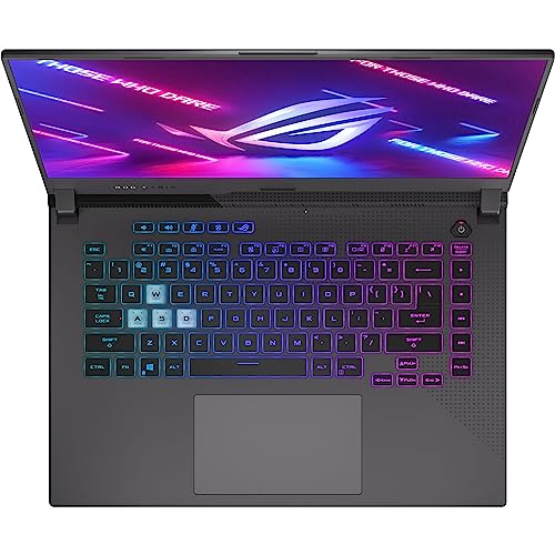 Asus ROG Strix G15 Gaming Laptop (15.6/ (2560x1440) 165Hz,AMD Ryzen 7 6800H,64GB DDR5 RAM,1TB SSD,RTX 3060 140W,8-core (Beat i7-11700H)),RGB Backlit Keyboard,IST Cable,Win 11 Home -202 Eclipse Gray