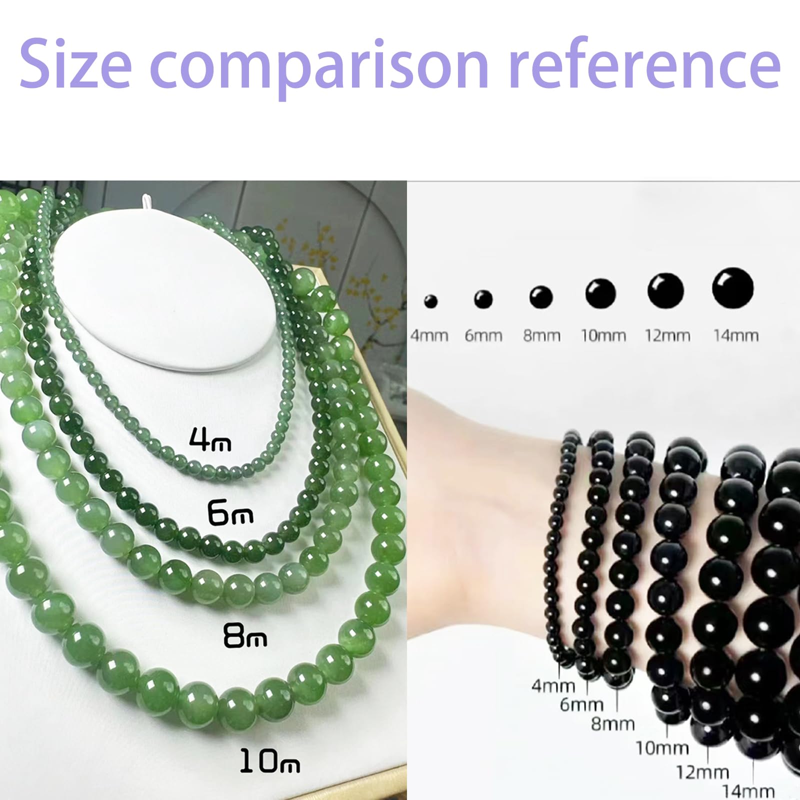 CHCCOYE 4mm Natural Round Stone Beads Gemstone Beading Loose Gemstone Beads DIY Smooth Beads for Bracelet Necklace Earrings Jewelry Making (4mm Stone Beads 600pcs, 24Colours)