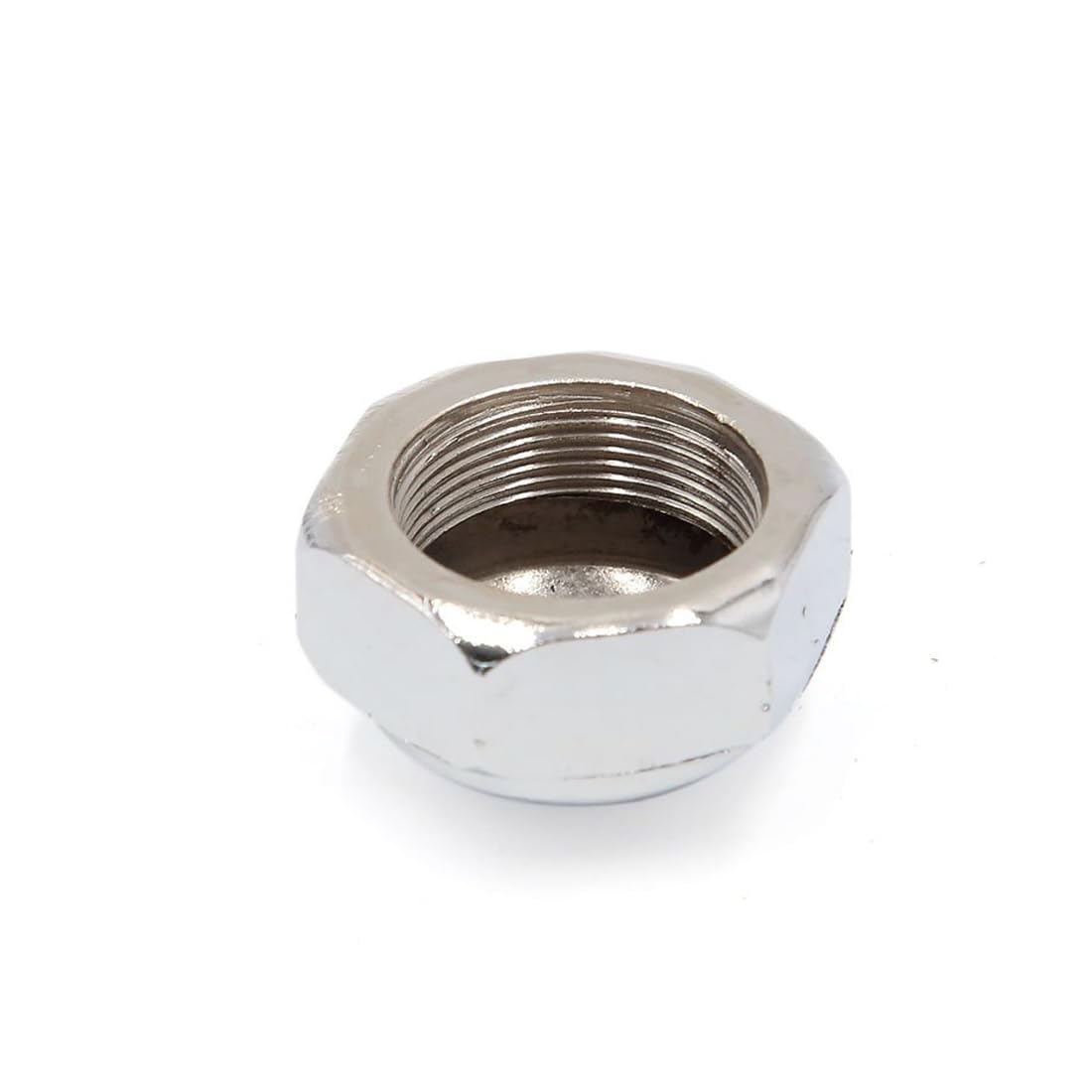 Unifizz 2 Pcs M22x1.0 Thread Metal Motorcycle Steering Wheel Shaft Cap Acorn Hex Nuts 1996-2023