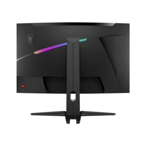 MSI MAG275CQRF QD, 27" Gaming Monitor, 2560 x 1440 (QHD) Rapid VA with Quantum Dot, 1 ms, 170Hz, FreeSync Premium, HDR Ready, 1000R, HDMI, DisplayPort, Tilt and Height Adjustable.,Black