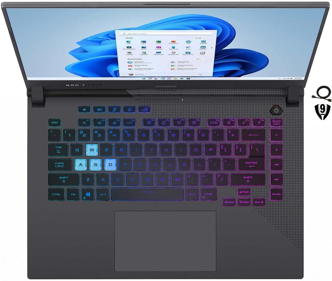 ASUS ROG Strix G15 15.6" FHD Gaming Laptop, NVIDIA GeForce RTX 3060, AMD Ryzen 7 4800H Processor, 32GB RAM 1TB SSD, Backlit Chiclet Keyboard 4-Zone RGB, Windows 11 Home, Gray
