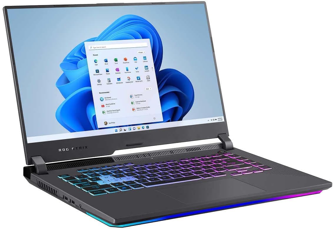 ASUS ROG Strix G15 15.6" FHD Gaming Laptop, NVIDIA GeForce RTX 3060, AMD Ryzen 7 4800H Processor, 32GB RAM 1TB SSD, Backlit Chiclet Keyboard 4-Zone RGB, Windows 11 Home, Gray