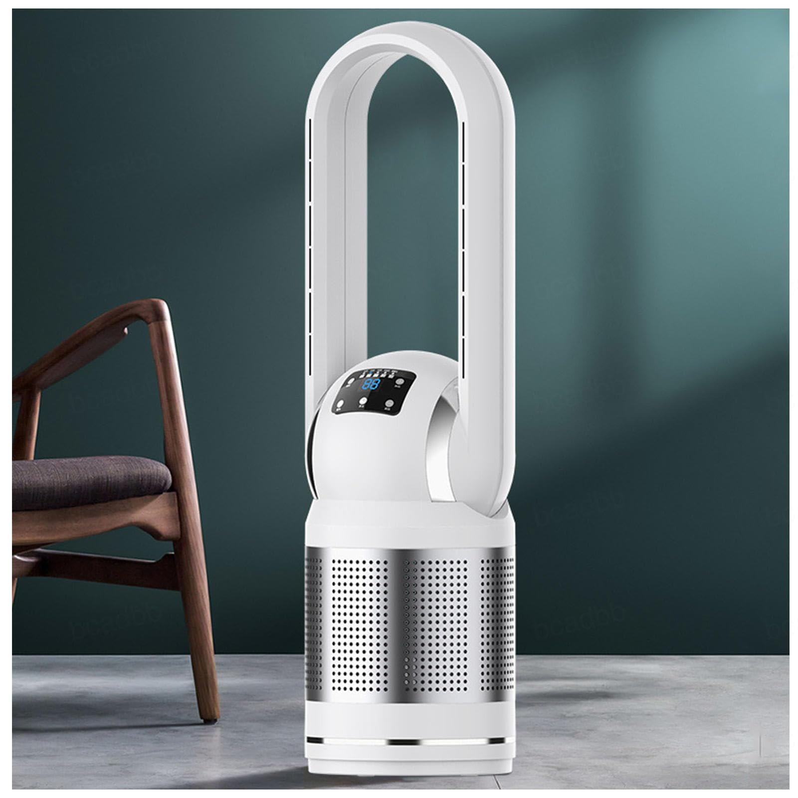 DIGBYS Dreo Fan with Remote Control Fan Tower 8h Timer 8 Speeds Air Purifier, for Home Bedroom Kitchen