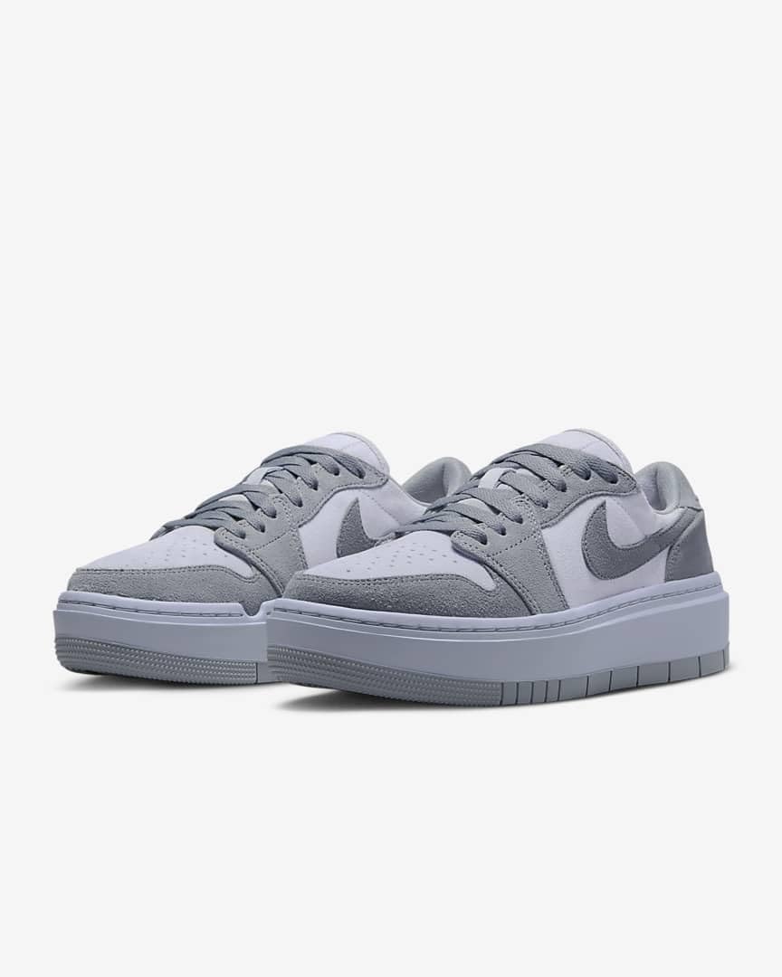 Nike Women's AIR Jordan 1 Elevate Low - Size 9.5 US - Stealth/Titanium