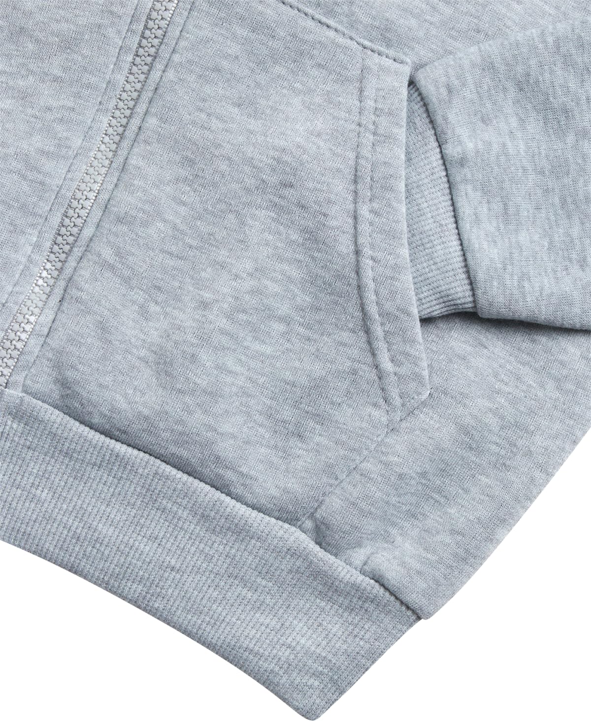 Coney Island Boys Active Tracksuit Set - 2 Piece Fleece Zip Up Hoodie Sweatshirt and Jogger Sweatpants for Boys (Sizes: 5-16), Size 8, Heather Grey