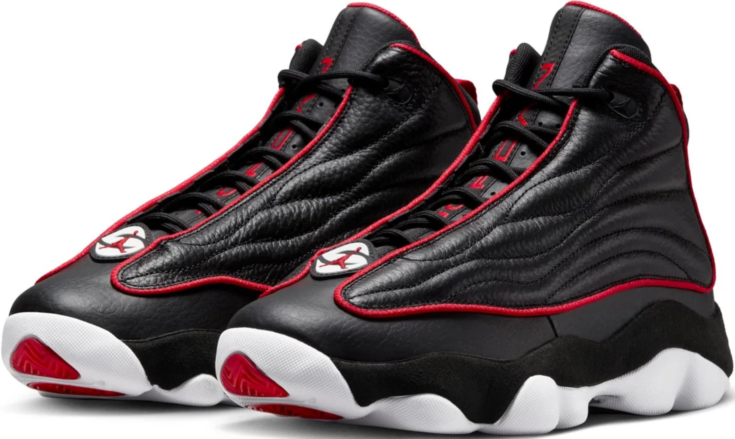 Jordan Pro Strong Men's Shoes Size - 12 Black/University Red-White