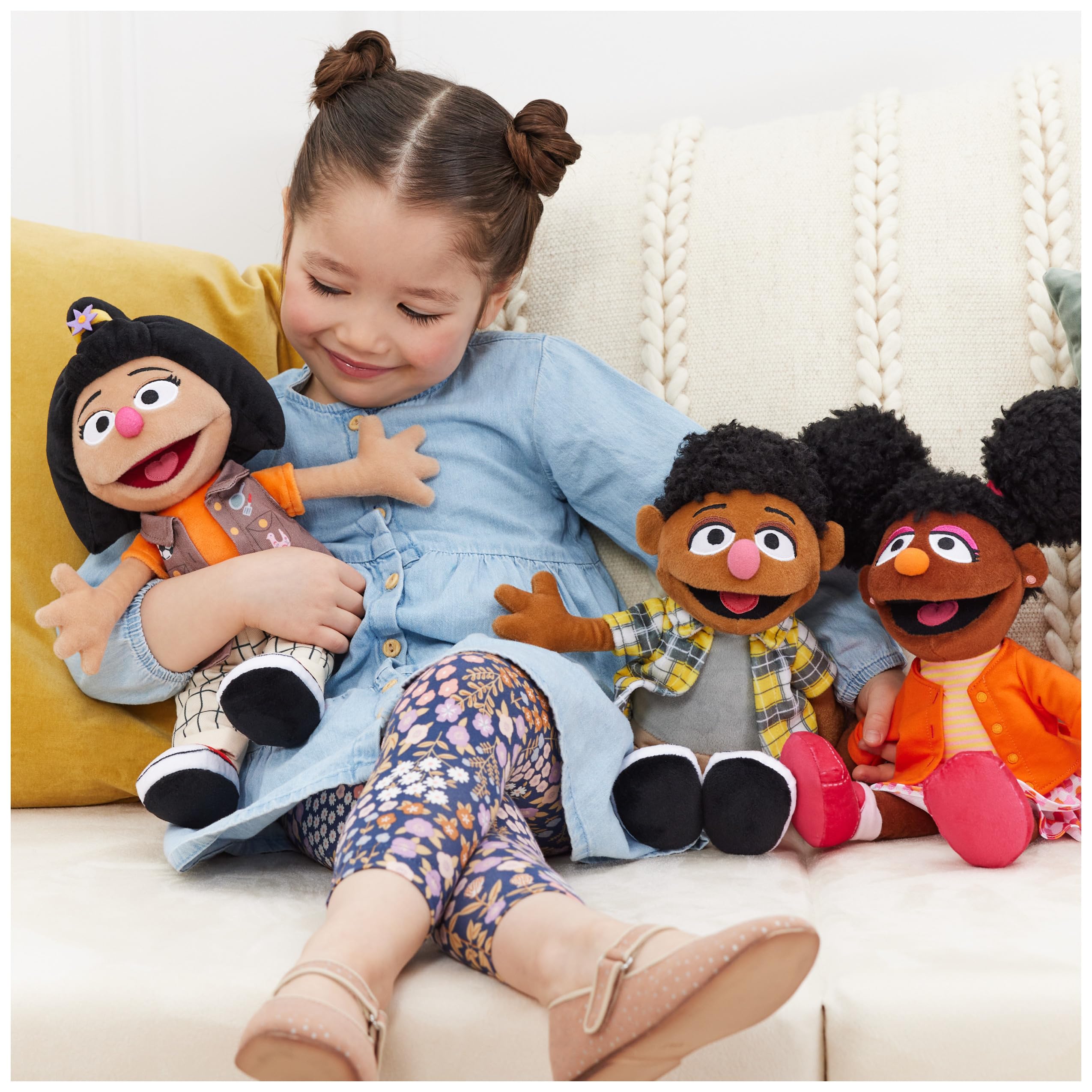 GUND Sesame Street Official Ji-Young Plush, Premium Plush Doll for Ages 1 & Up, 13”