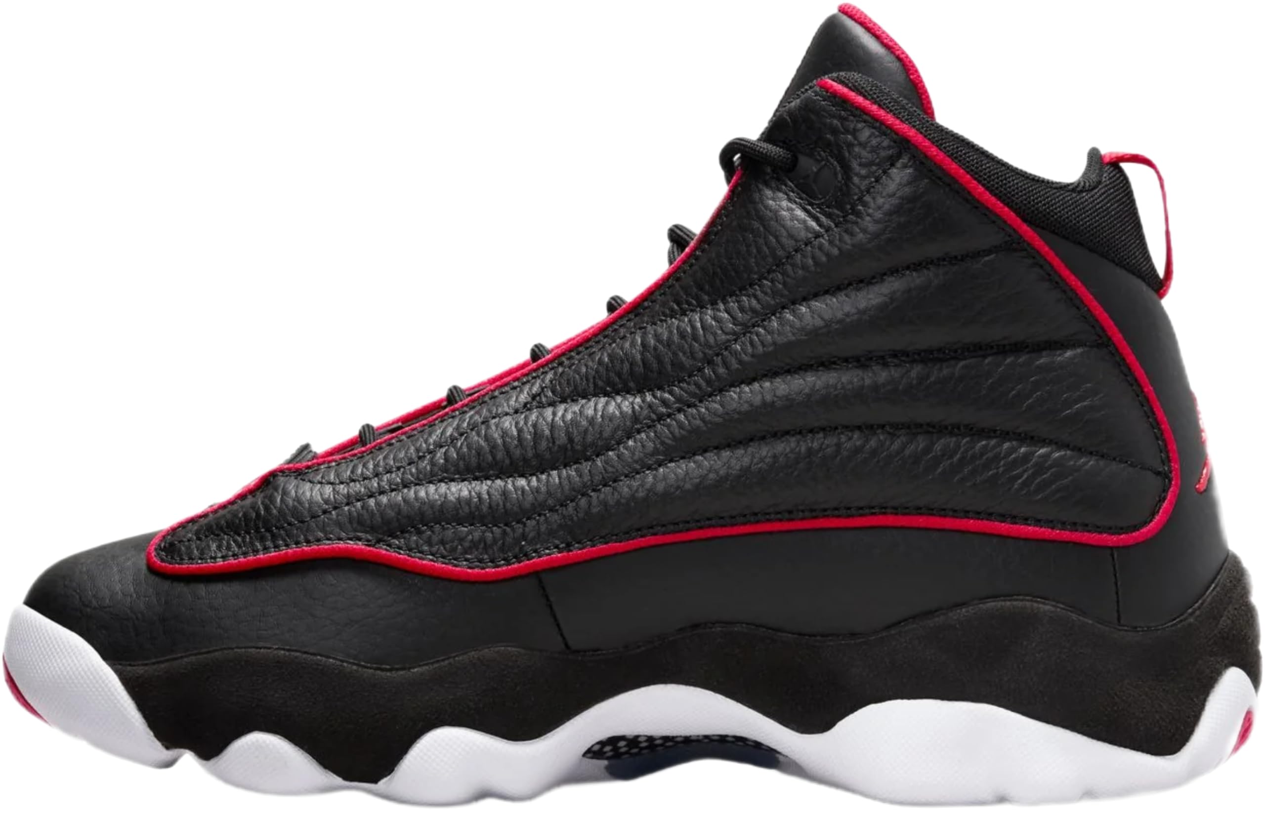 Jordan Pro Strong Men's Shoes Size - 12 Black/University Red-White