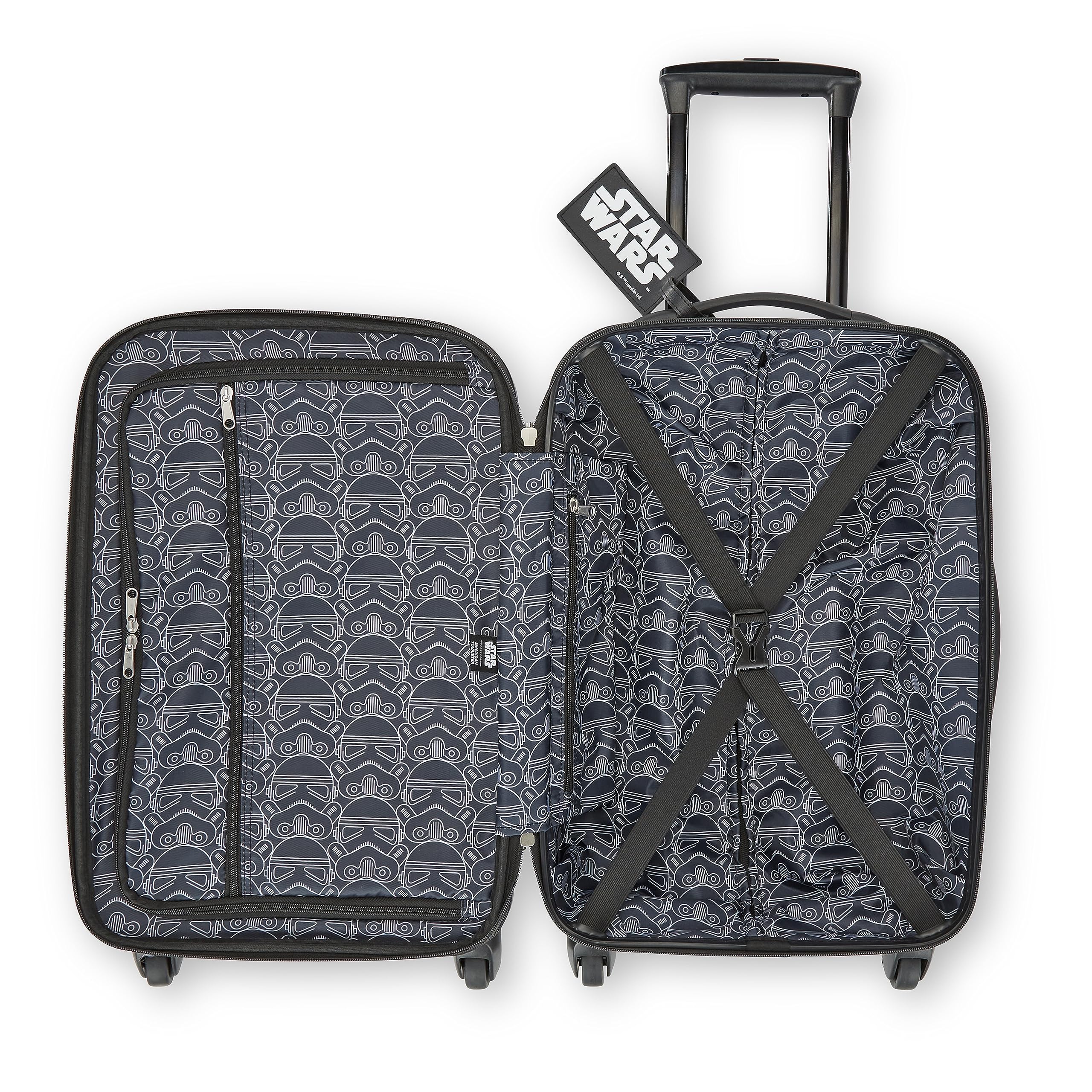 American Tourister Hardside Luggage with Spinner Wheels, Star Wars Storm Trooper Graffiti, Carry-On 20-Inch