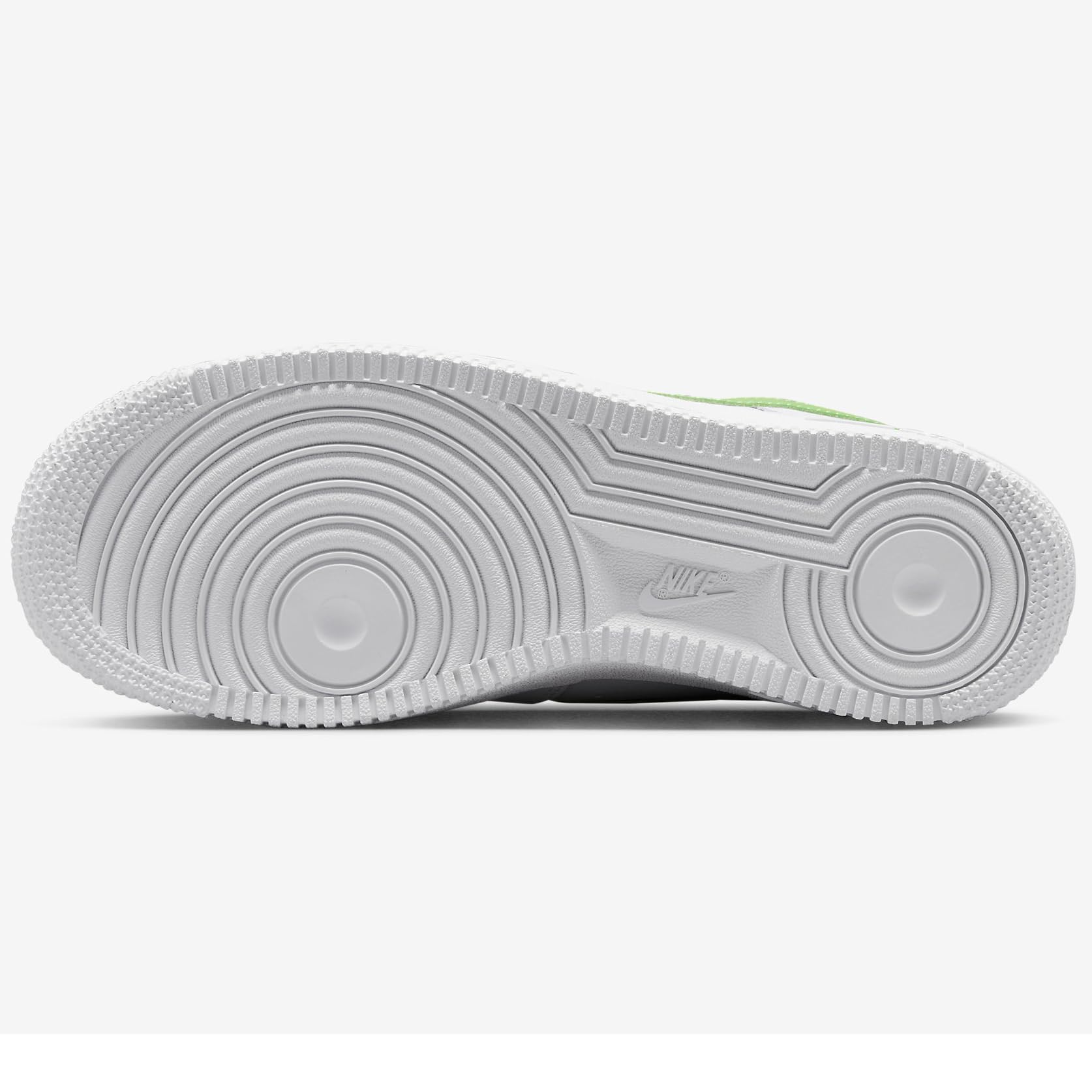 NIKE Women's Sneakers, White Green, 6.5