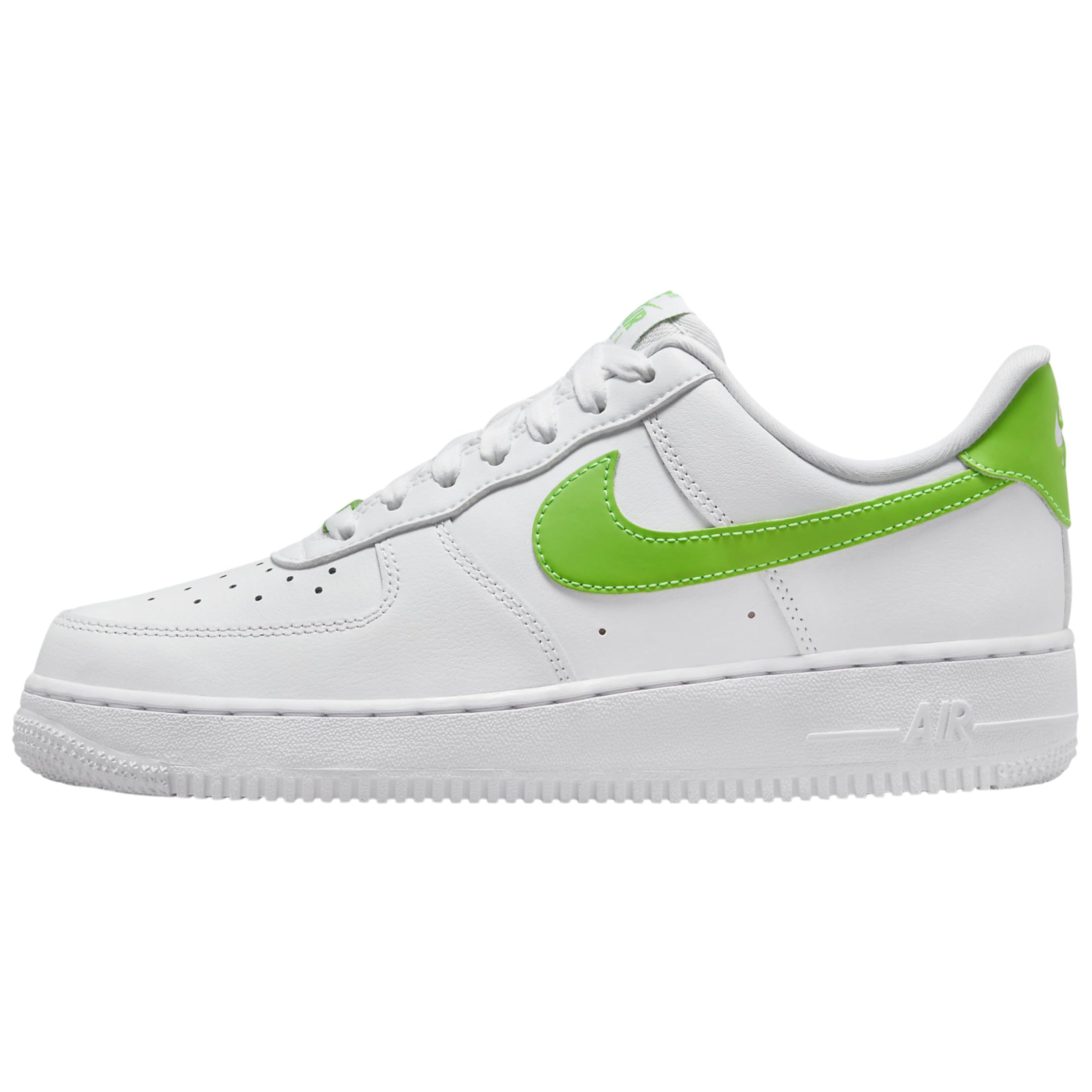 NIKE Women's Sneakers, White Green, 6.5