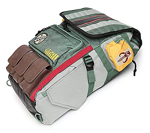 MiaoDuo For Boba Fett Laptop Backpack Standard Bag Hunter Travel Backpack Outdoor Knapsack