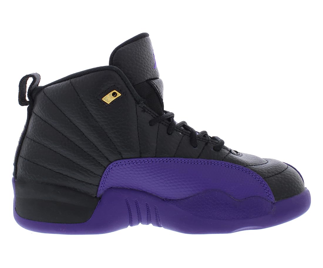 Jordan Little Kid's 12 Retro Black/Field Purple (151186 057) - 2.5