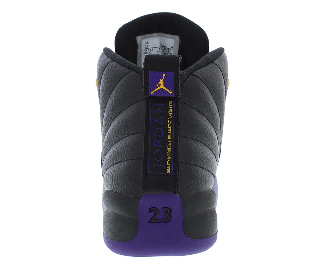 Jordan Little Kid's 12 Retro Black/Field Purple (151186 057) - 2.5
