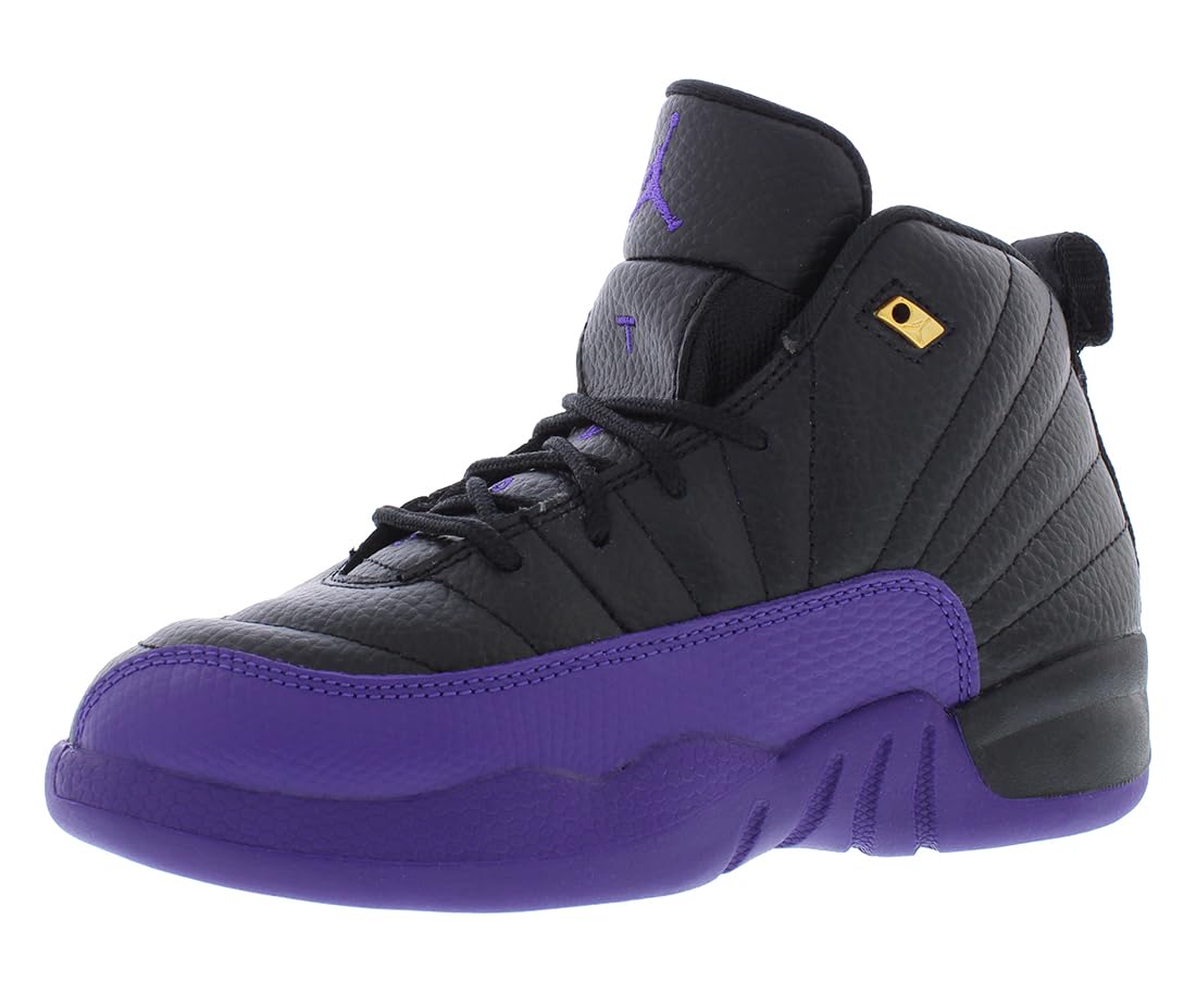Jordan Little Kid's 12 Retro Black/Field Purple (151186 057) - 2.5