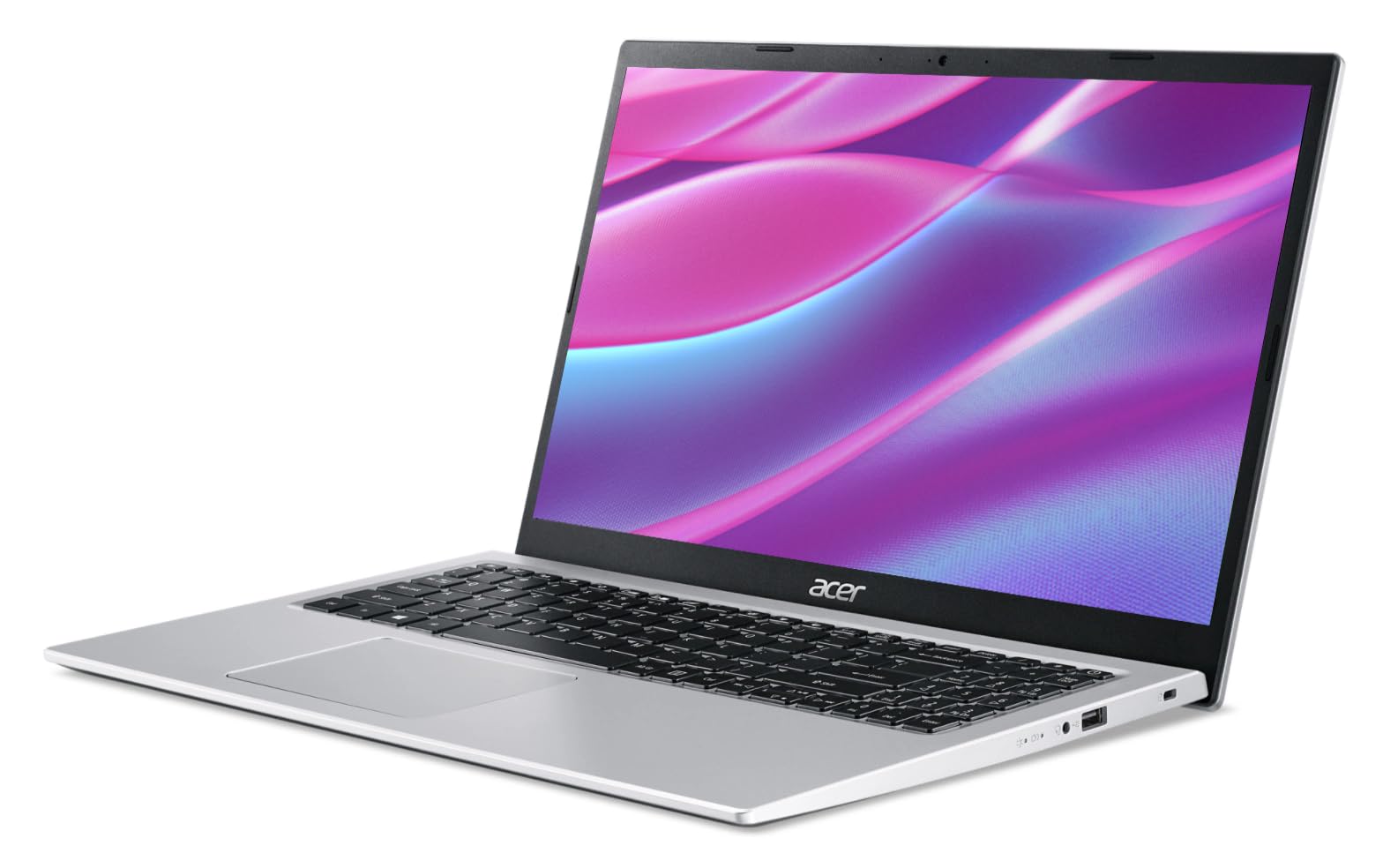 acer Newest Aspire 1 15.6" FHD Slim Laptop Computer, 8GB RAM, 64GB+ 256GB NVMe SSD, Intel Dual-Core Processor, 1-Year Office 365, Numeric KYB, HDMI, Webcam, WiFi, Ethernet, Win 11, w/CUE Accessories