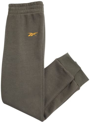 Reebok Boys' Sweatsuit Set - 2 Piece Fleece Hoodie Sweatshirt and Jogger Sweatpants (4-7), Size 8, Hunter Green