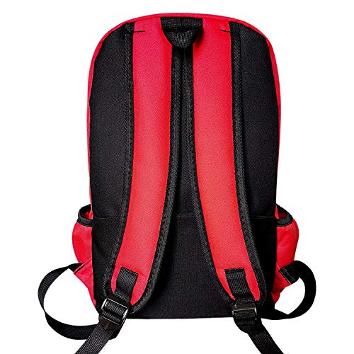 Travel Backpack for Women (17-Inch), Kids Backpack for Girls boys Hiking Bookbag Suitable For Students Lightweight Laptop Backpack(Red)