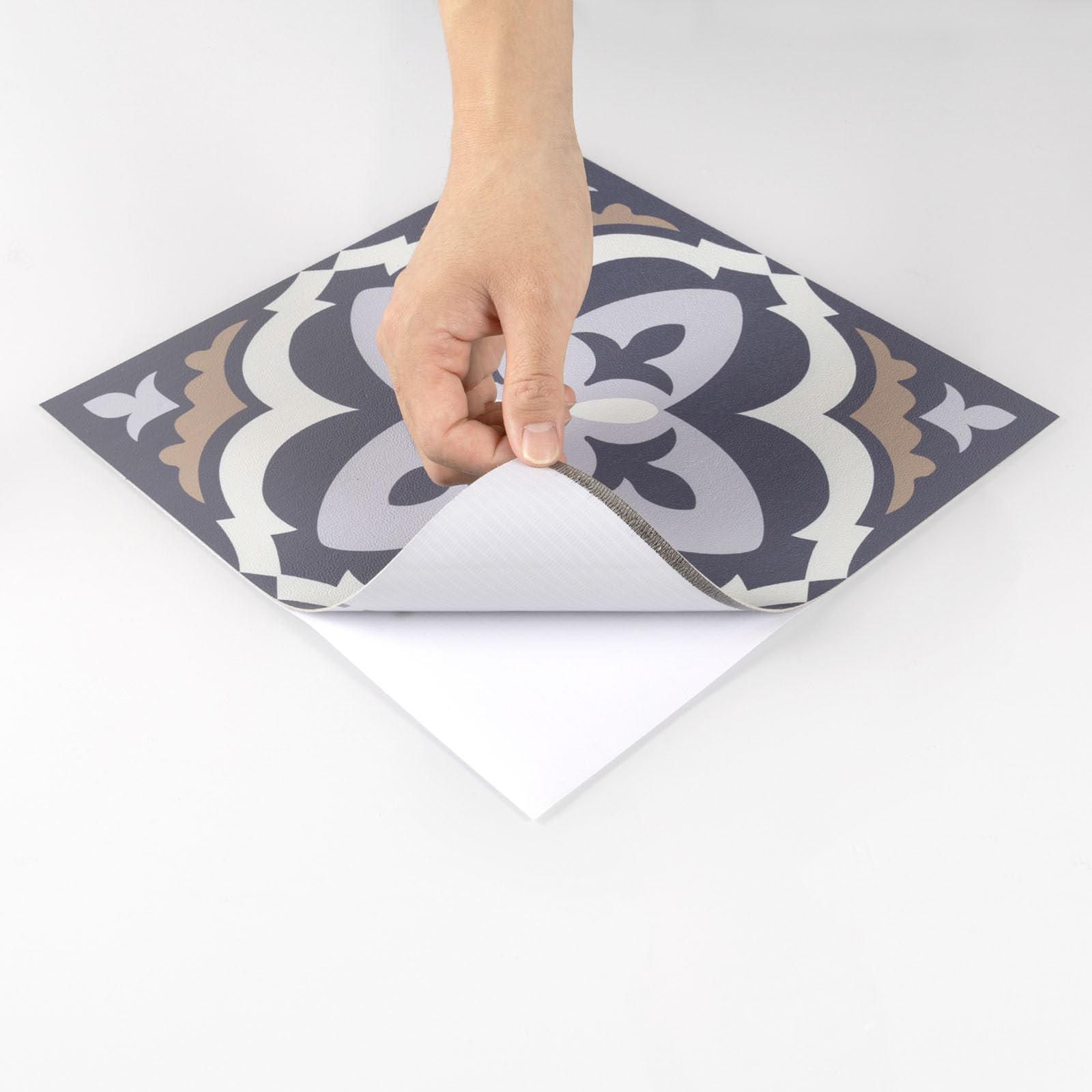 Alow Peel and Stick Floor Tile Waterproof, Floor Tile Easy to Paste, DIY Flooring and Widely Used for Kitchen Bedroom and More(11.8inX11.8inX0.03inX10PCS)