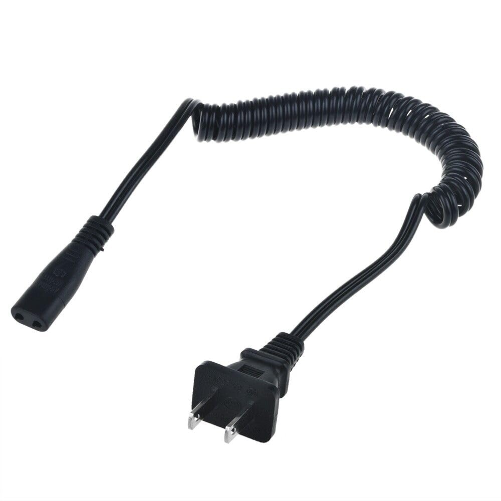 Marg 1.7M Power Cord for Remington Shaver R-450 R-460 R-830 R-835 R-836 Cable