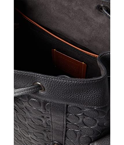 COACH Hitch Backpack Black One Size