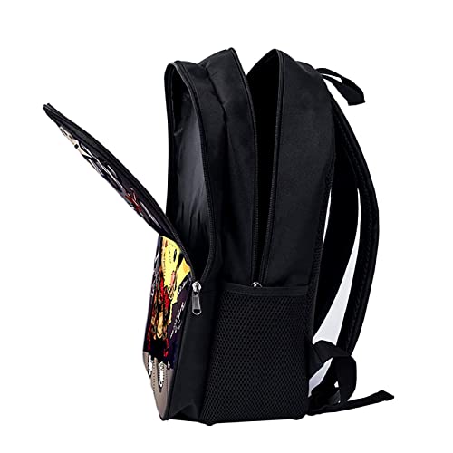 AEXNNZD 2Pcs Anime Backpack Set 16 Inch Backpacks With Pencil Case Multifunction 3D Printed Sports Daypack Travel Bag