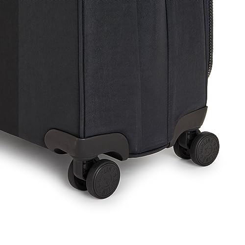 Kipling New Youri Spin Medium 4 Wheeled Rolling Luggage Black Noir