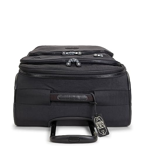 Kipling New Youri Spin Medium 4 Wheeled Rolling Luggage Black Noir