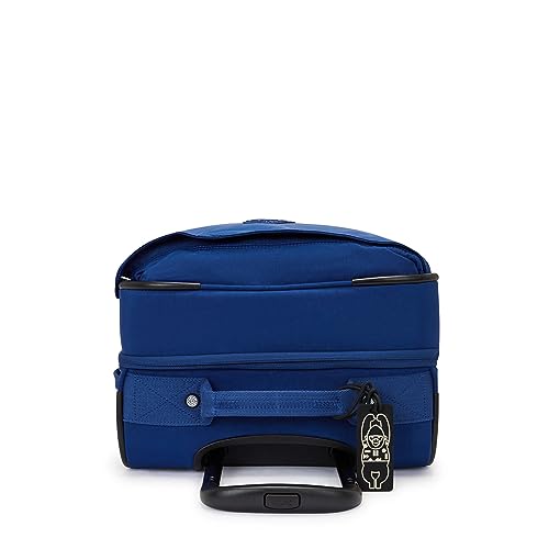 Kipling Spontaneous Small Rolling Luggage Deep Sky Blue