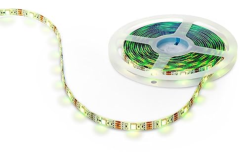 PowerA Lumectra 18FT RGB LED Light Strip with Control Remote, Music Sync Color Changing Light Strip