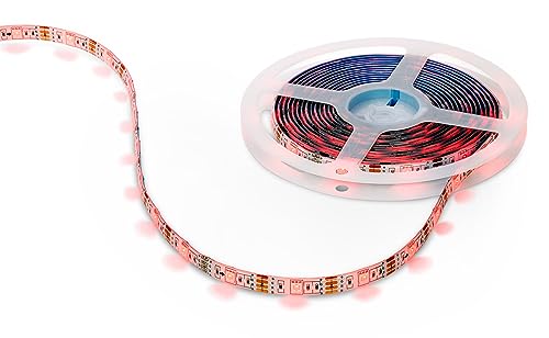 PowerA Lumectra 18FT RGB LED Light Strip with Control Remote, Music Sync Color Changing Light Strip
