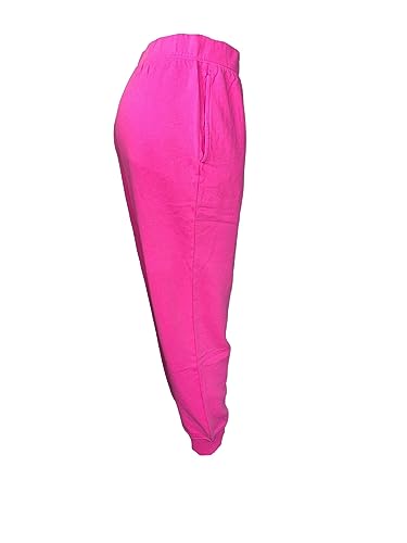 Victoria's Secret Pink Everyday Lounge Relaxed Jogger Sweatpants Color Pink New (US, Alpha, X-Large, Regular, Regular, Pink)