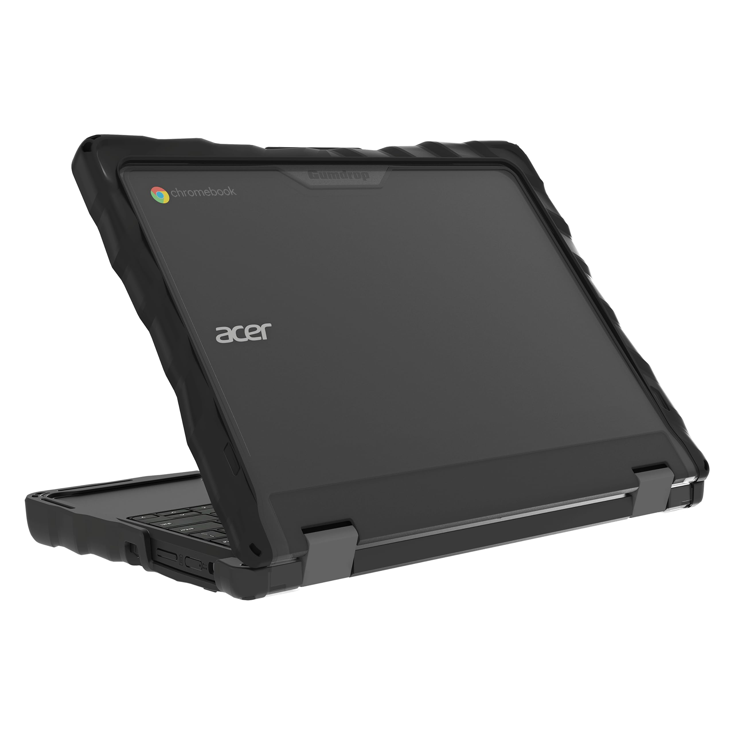 Gumdrop DropTech Laptop Case Fits Acer Chromebook Spin 511 (R756TN) 2-in-1 - Rugged Drop Tested and Shockproof Reliable Device Protection for Kids K-12 Students School Office or Business Use - Black
