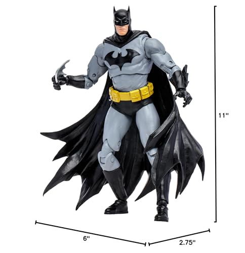 McFarlane Toys - DC Multiverse Batman (Hush) 7in Action Figure (Black & Grey)