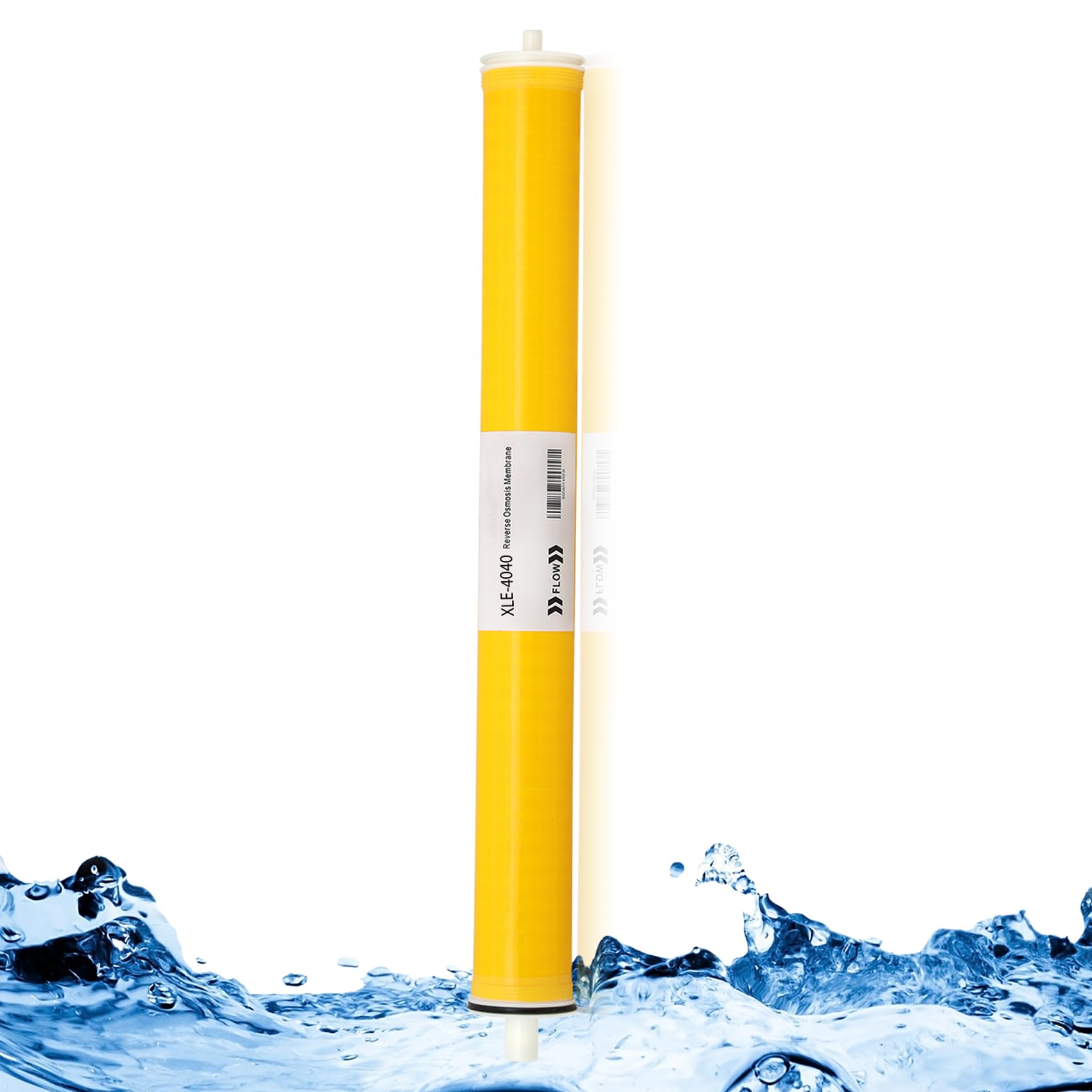 XLE-4040, XLE 4040 Reverse Osmosis Membrane for DOW Filmtec Membrane Replacement, 4 x 40 RO Membrane for Desalination, Commercial, Industrial, Salt Rejection 99%, 2250GPD