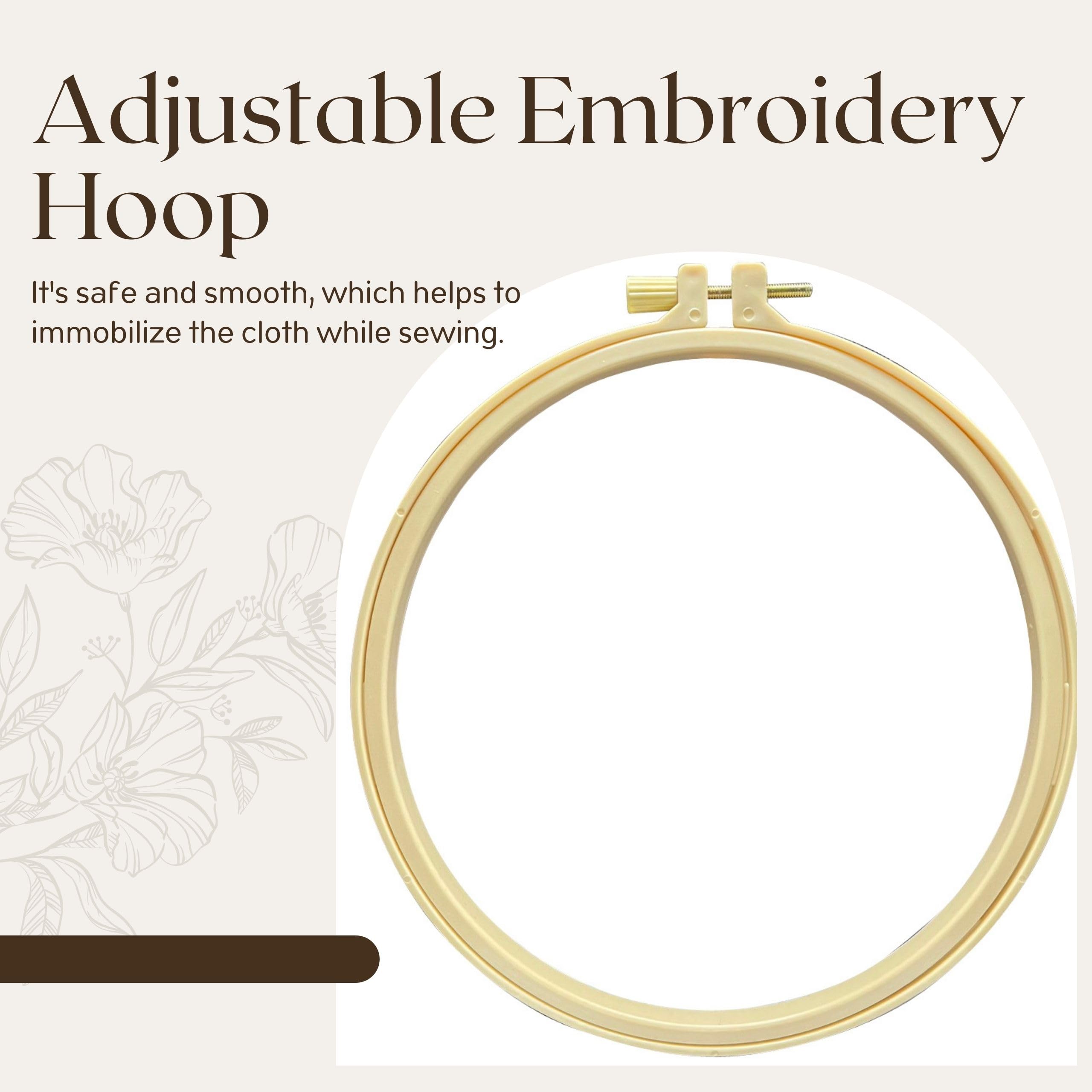 Embroidery Starter Kit Beginners- 3 Pack Cross Stitch Kits with Cute Flowers and Plants Patterns with Embroidery Hoop and Color Threads for Adults Kids