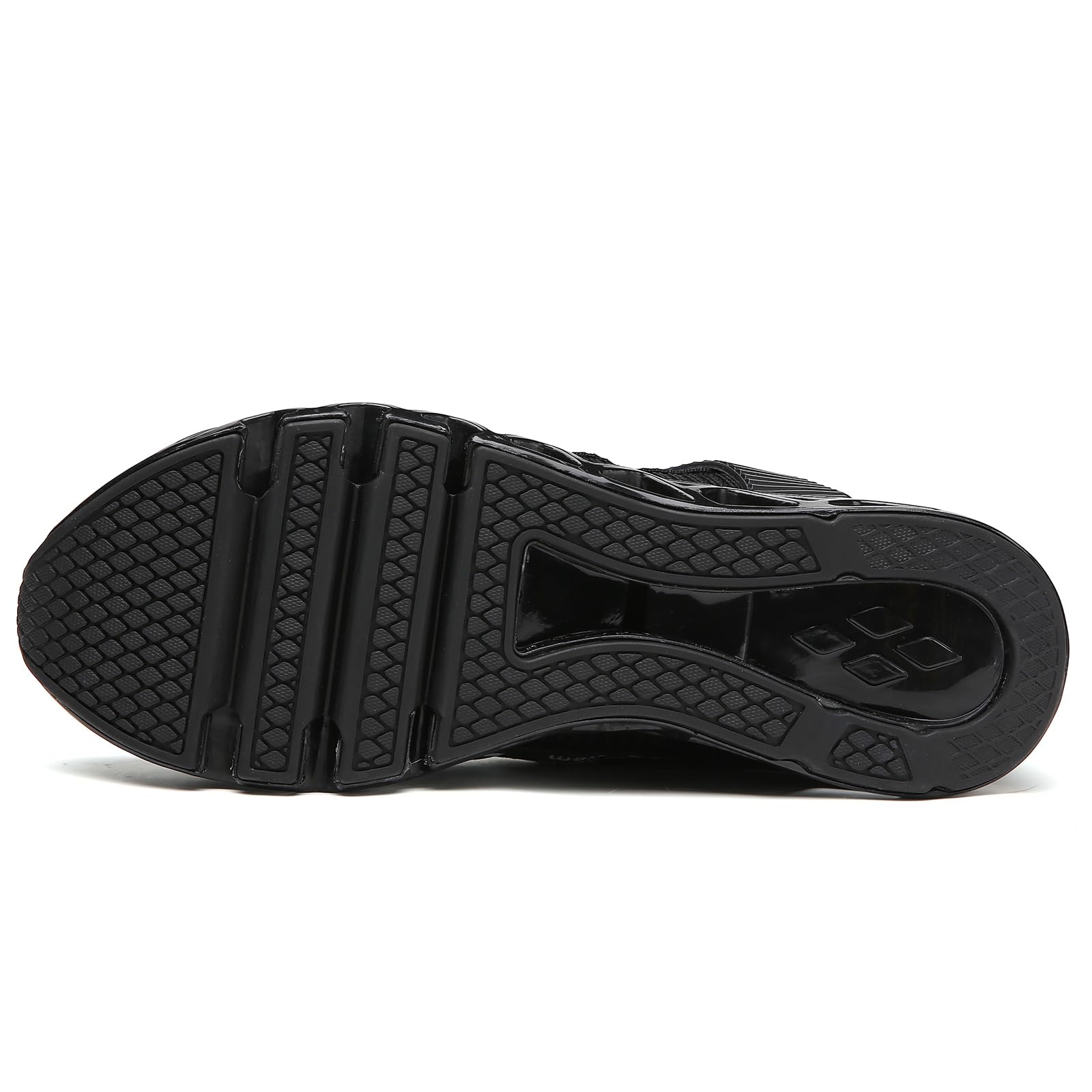 Oplusmic Steel Toe Shoes for Men Indestructible Work Sneakers Puncture Proof Comfortable Slip On Safety Shoes for Work Industrial Coustruction Shoes Black White Size 13