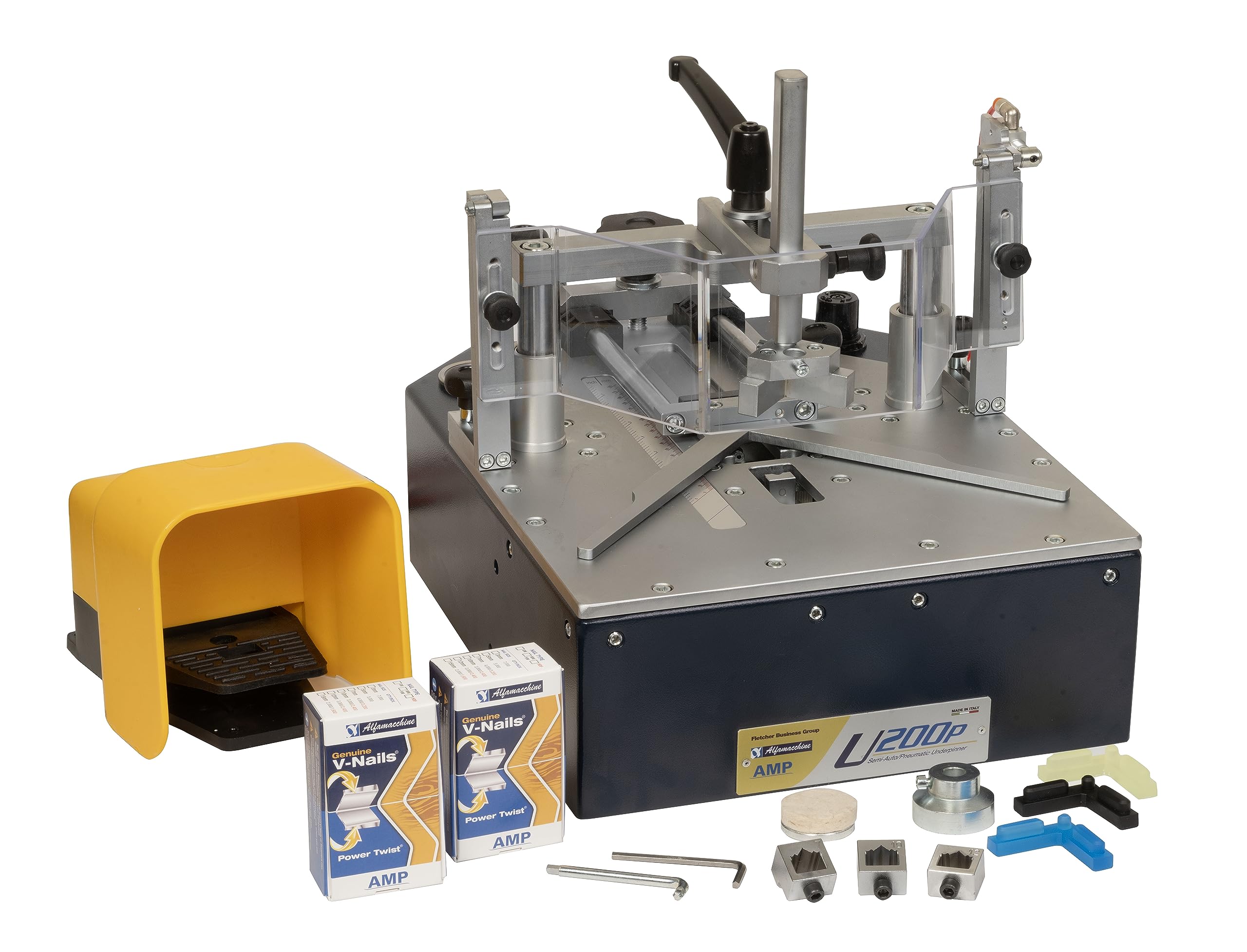 Fletcher® U-200P Semi-Automatic Underpinner for Picture Frame and Woodworking Joining