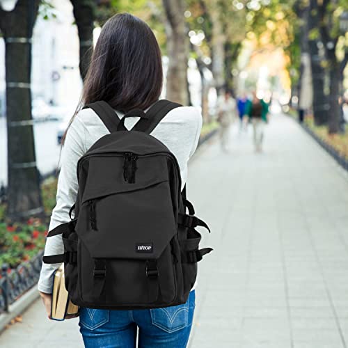 HITOP School Bag Large Lightweight Backpack For Teen Girls Boys Girls Kids